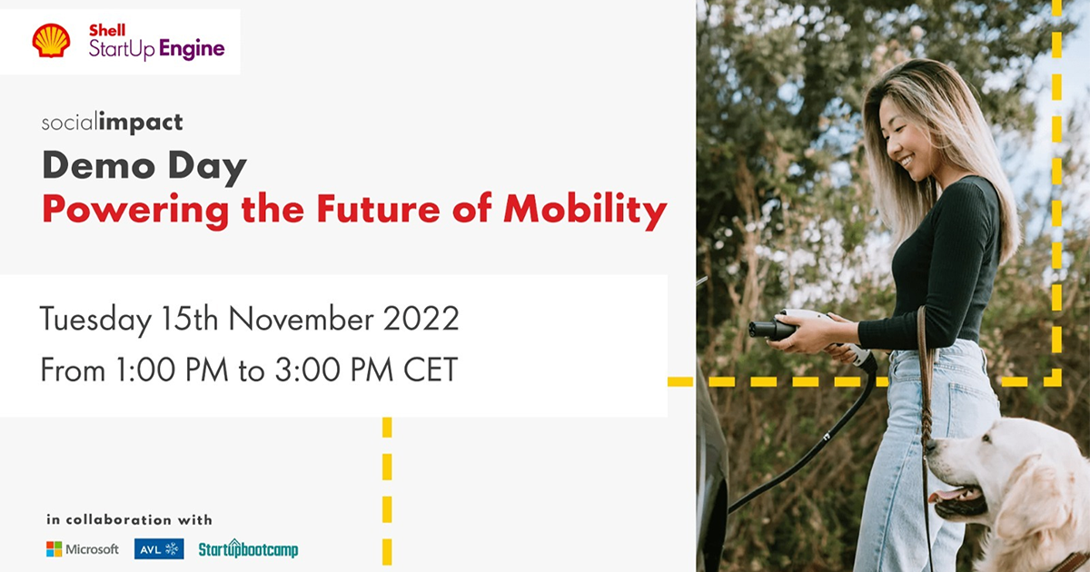 Welcome | Social Impact Demo Day 2022 - Shell StartUp Engine